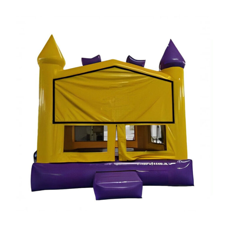 Purple/Yellow Castle Bounce – Quantumpartyrentals
